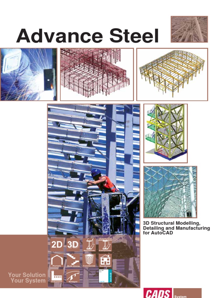 Advance Steel: Your Solution Your System | PDF | Auto Cad | 3 D Modeling