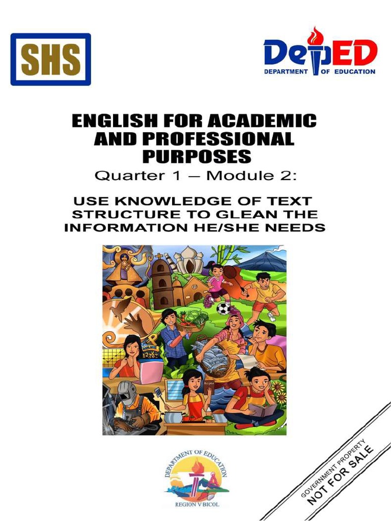 Eapp Q1 M2 | PDF | Essays | Poverty Reduction