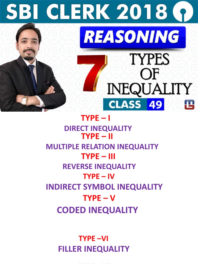 7 Types of Inequality and Questions | PDF | Teaching Mathematics