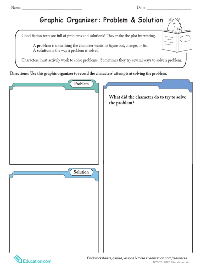 Graphic Organizer Problem and Solution | PDF