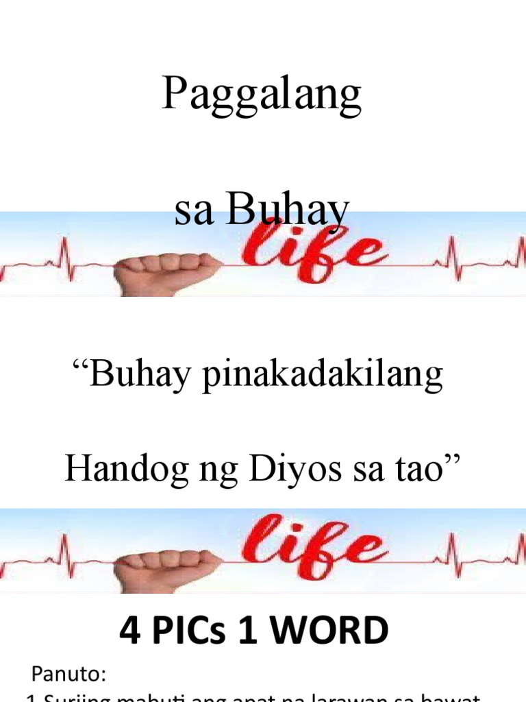 Modyul 10 Paggalang Sa Buhay 2020 | PDF