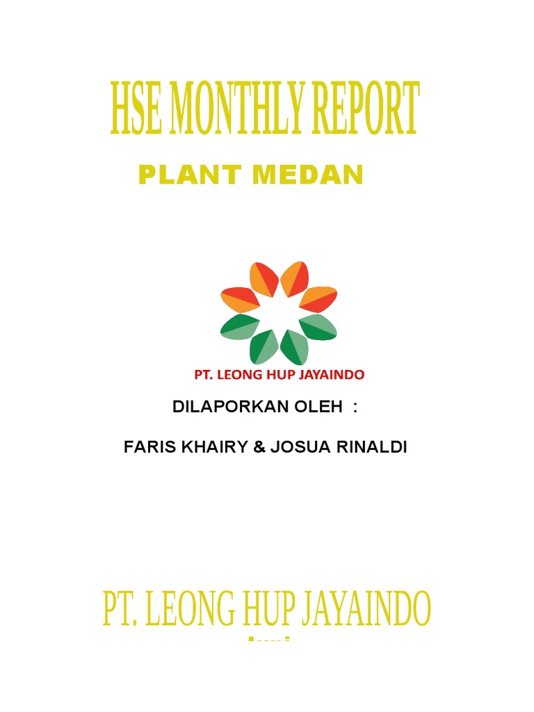 HSE Monthly Report - Mei - Medan | PDF