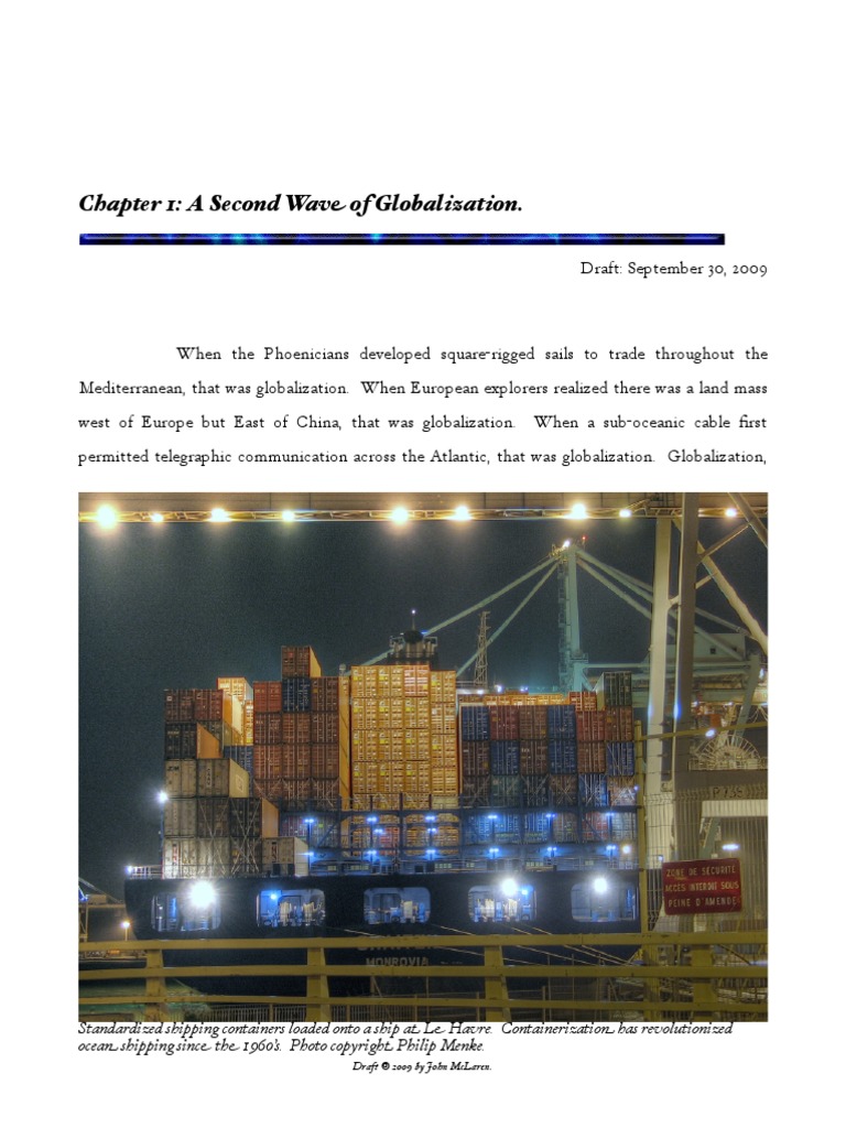 A Second Wave of Globalization | PDF | Globalization | Foreign Direct ...