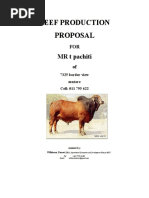 Dairy Farming Project Proposal | PDF | Fodder | Cattle