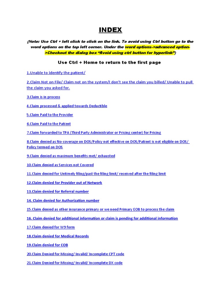 Index: Use CTRL + Home To Return To The First Page | PDF | Surgery ...