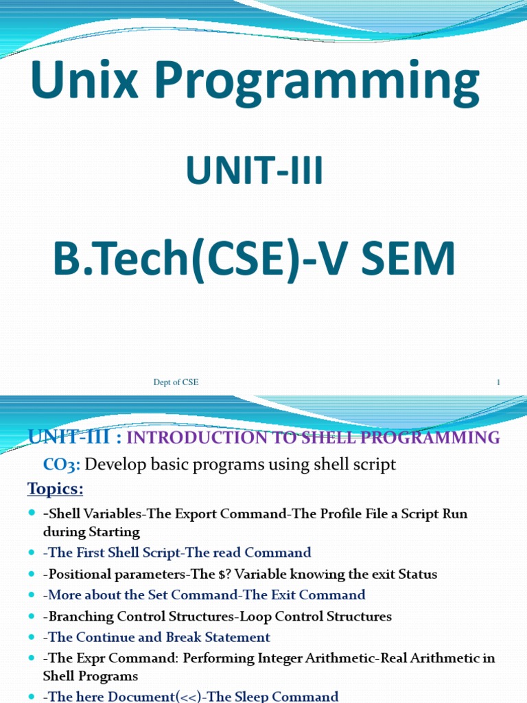 Unp Unit 3 Pdf Parameter Computer Programming Command Line Interface