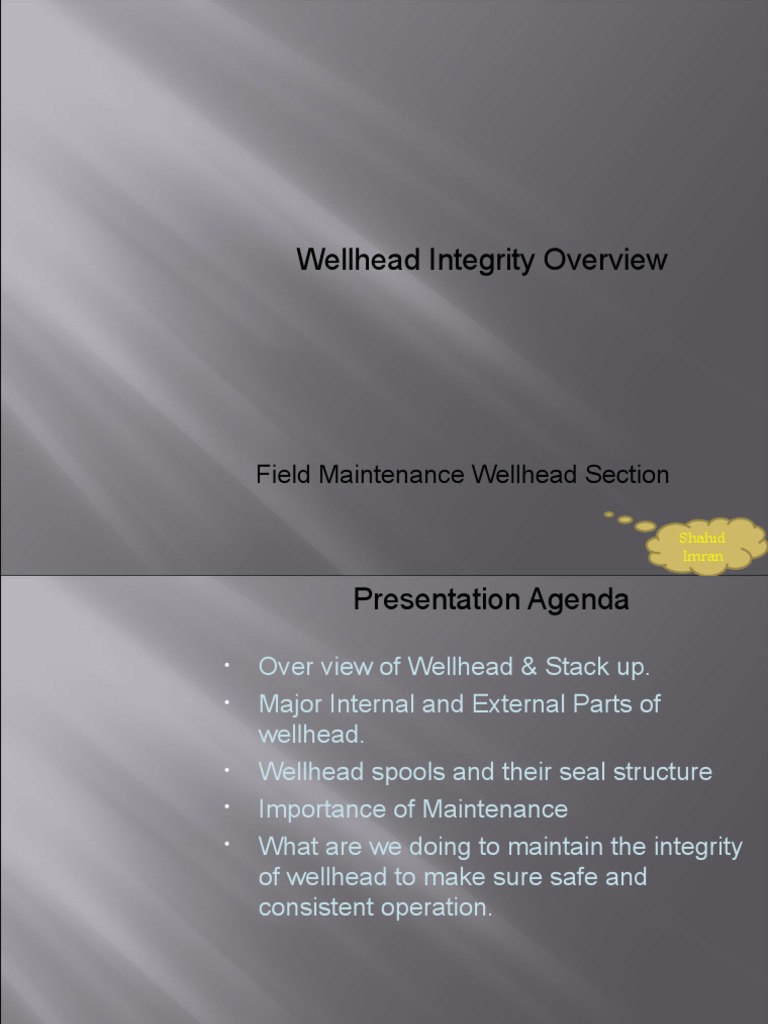 Wellhead Integrity | PDF | Casing (Borehole) | Valve