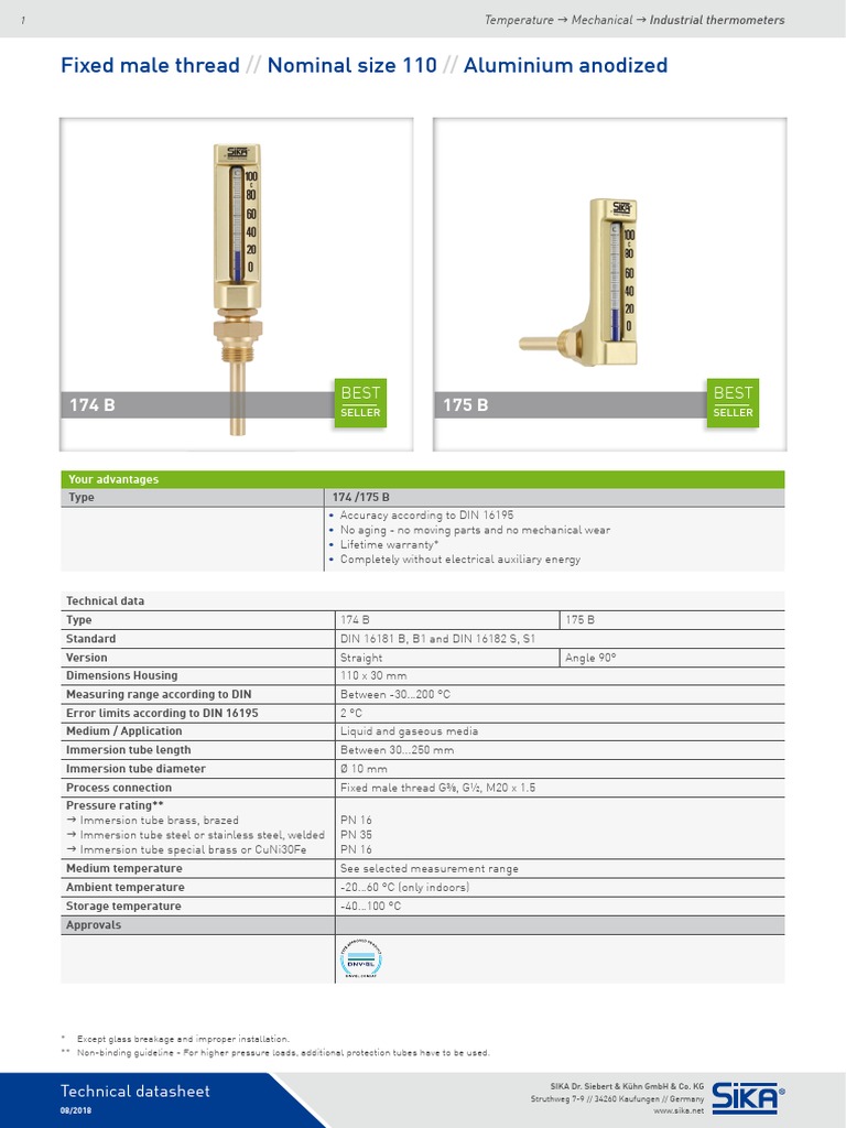 Sika Thermometer | PDF