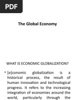 TCW Module 2 Section 1 Global Economy | PDF | Globalization | Money