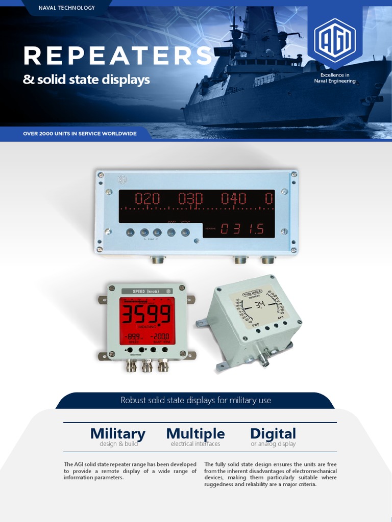 Repeaters: & Solid State Displays | PDF | Liquid Crystal Display ...