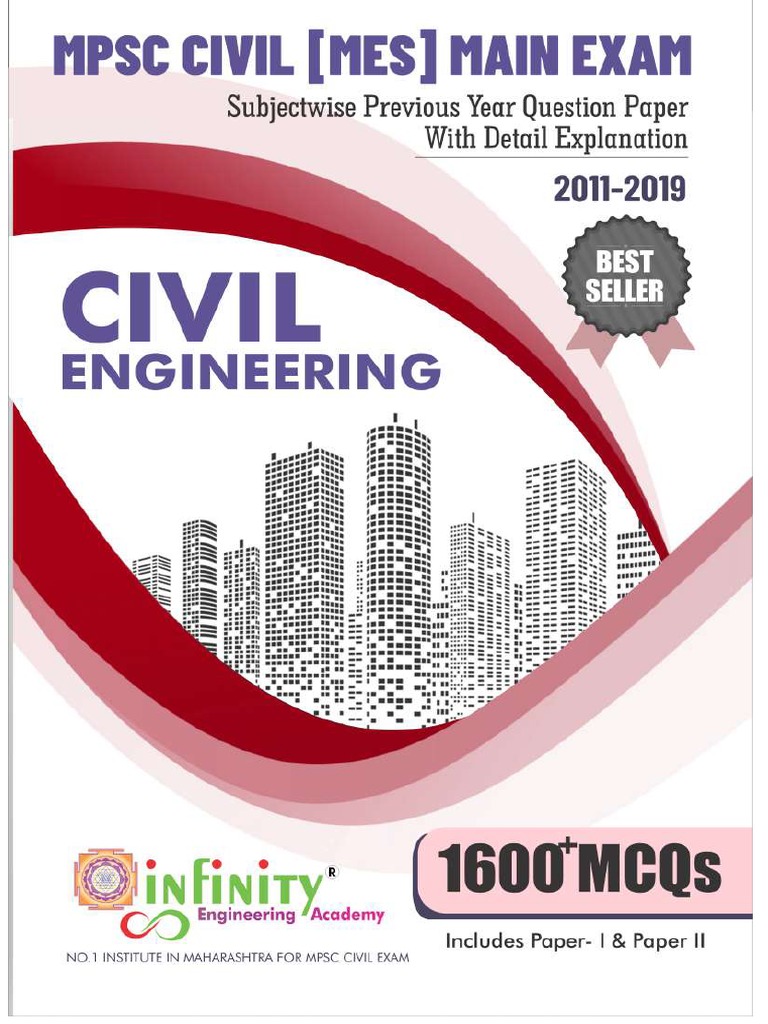 MPSC Civil (Mes) Main Exam Subjectwise Previous Year Question Paper ...