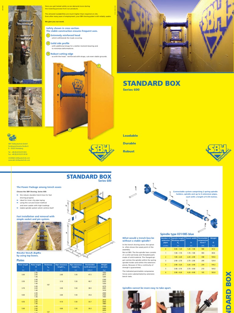 StandardBox Serie600 ENG | PDF | Pipe (Fluid Conveyance) | Building ...