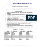 Daily Stacker Inspection Checklist | PDF | Technology & Engineering