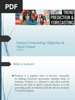 A Presentation On Fashion Forecasting | PDF | Fashion | Business