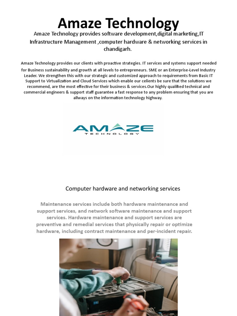 Amaze Technology Ppt.1 | PDF