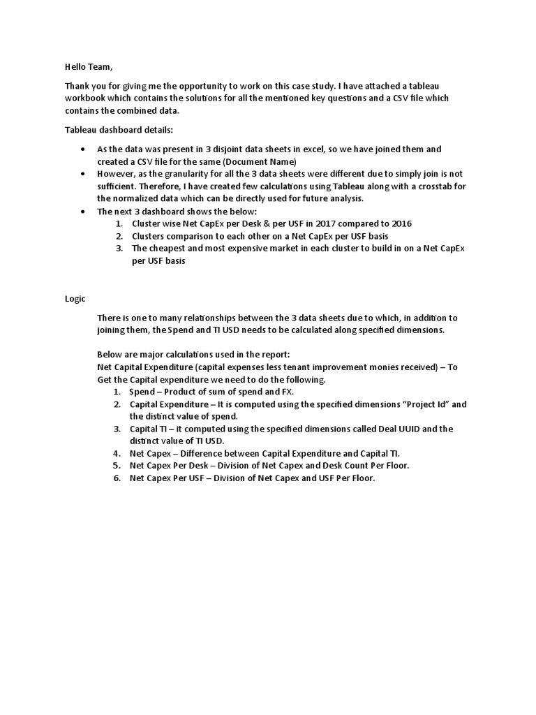 Case On We Work | PDF | Computers