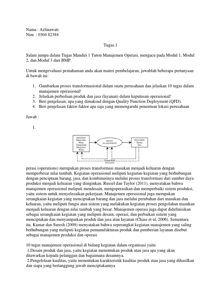 Tugas 1 (EKMA4215) | PDF