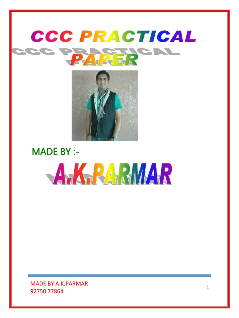 CCC All Paper Book 2 | PDF | Text | Computer Data