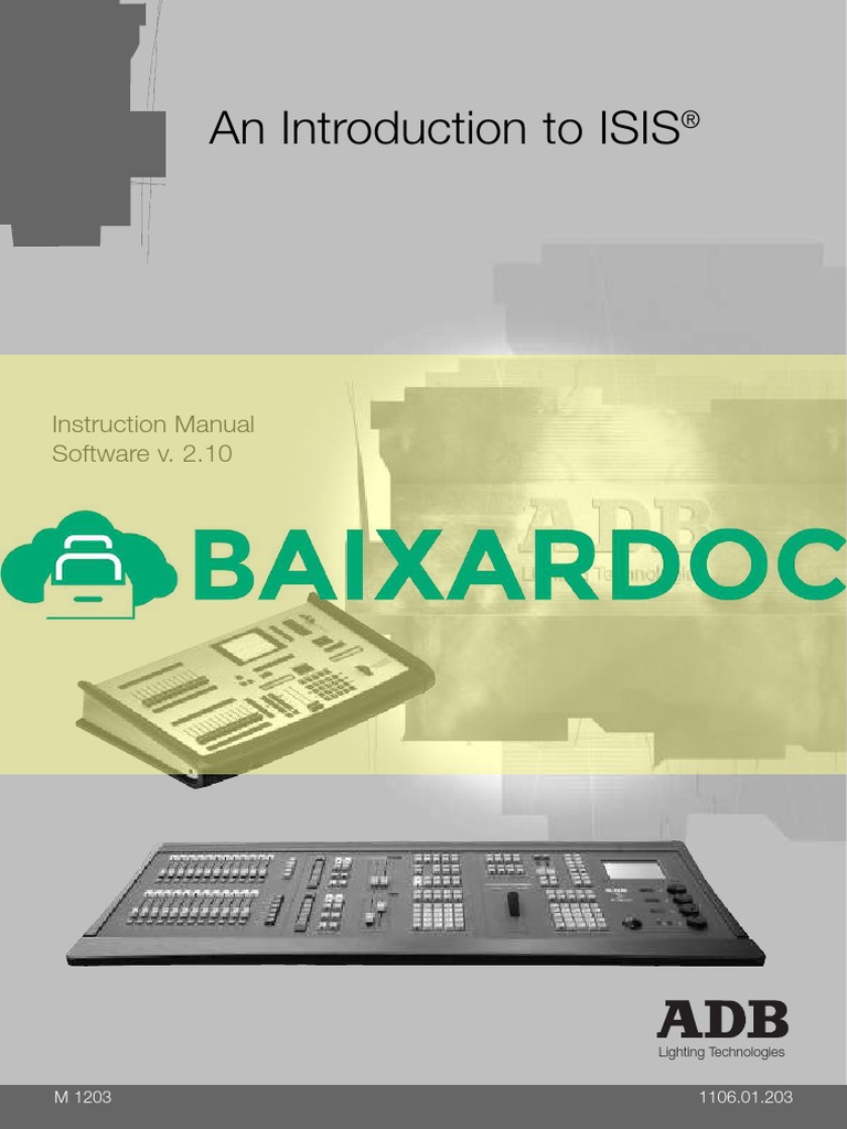 An Introduction To ISIS: Instruction Manual Software v. 2.10 | PDF ...