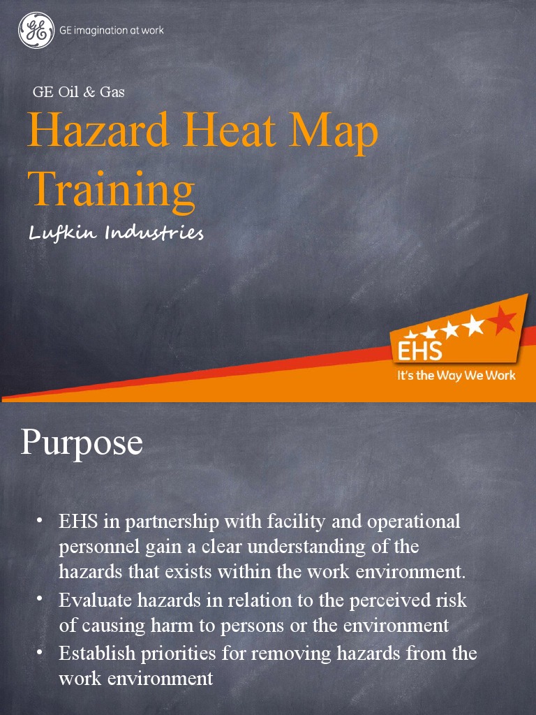 Hazard Heat Map Training: Lufkin Industries | PDF | Hazards | Risk