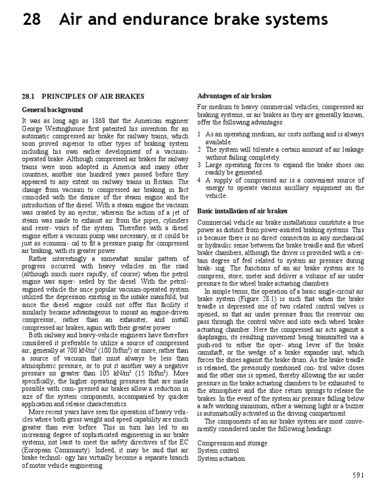 Light and Heavy Vehicle Technology | PDF | Valve | Brake