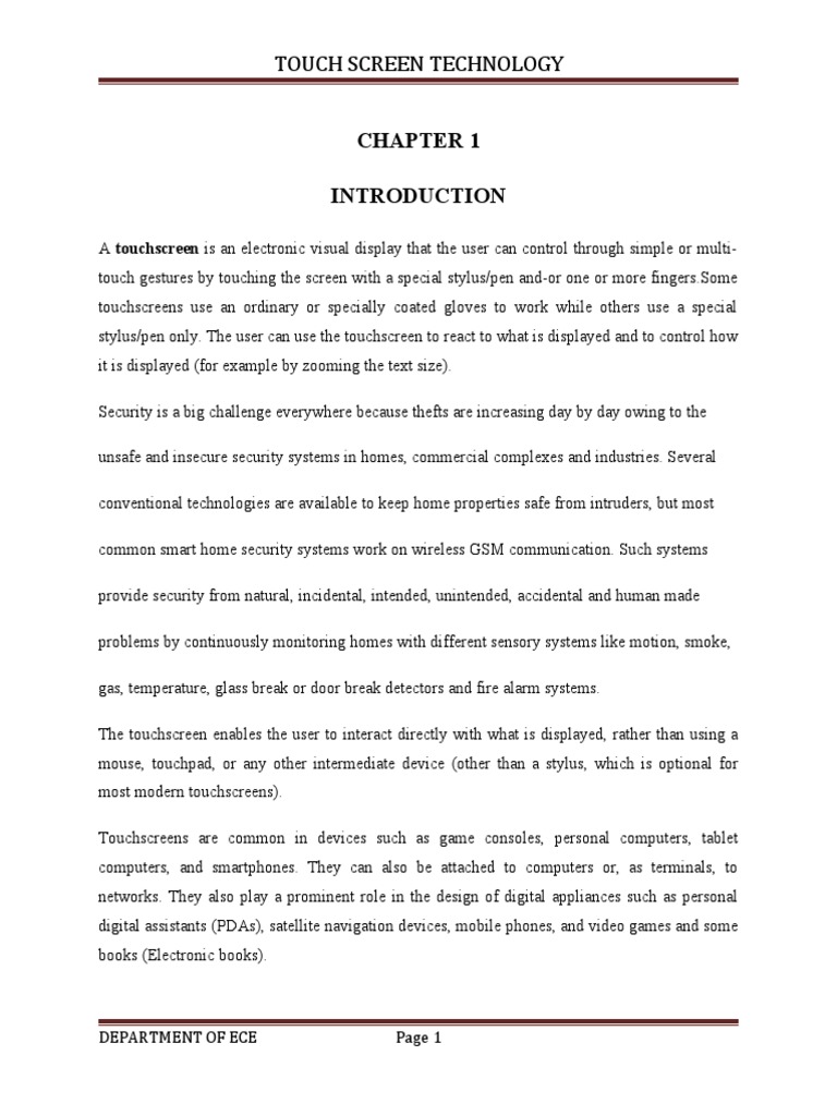 Understanding Touch Screen Technology: A Comprehensive Look at the ...