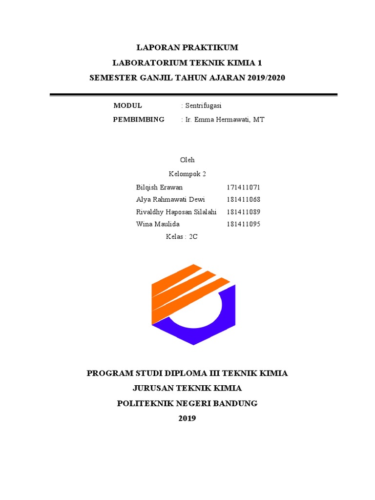 Praktikum Sentrifugasi Teknik Kimia | PDF | Teknologi & Rekayasa