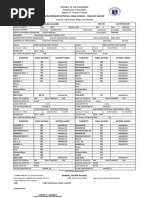 Annex 2: Modified Basic Education Enrollment Form | PDF | Learning ...