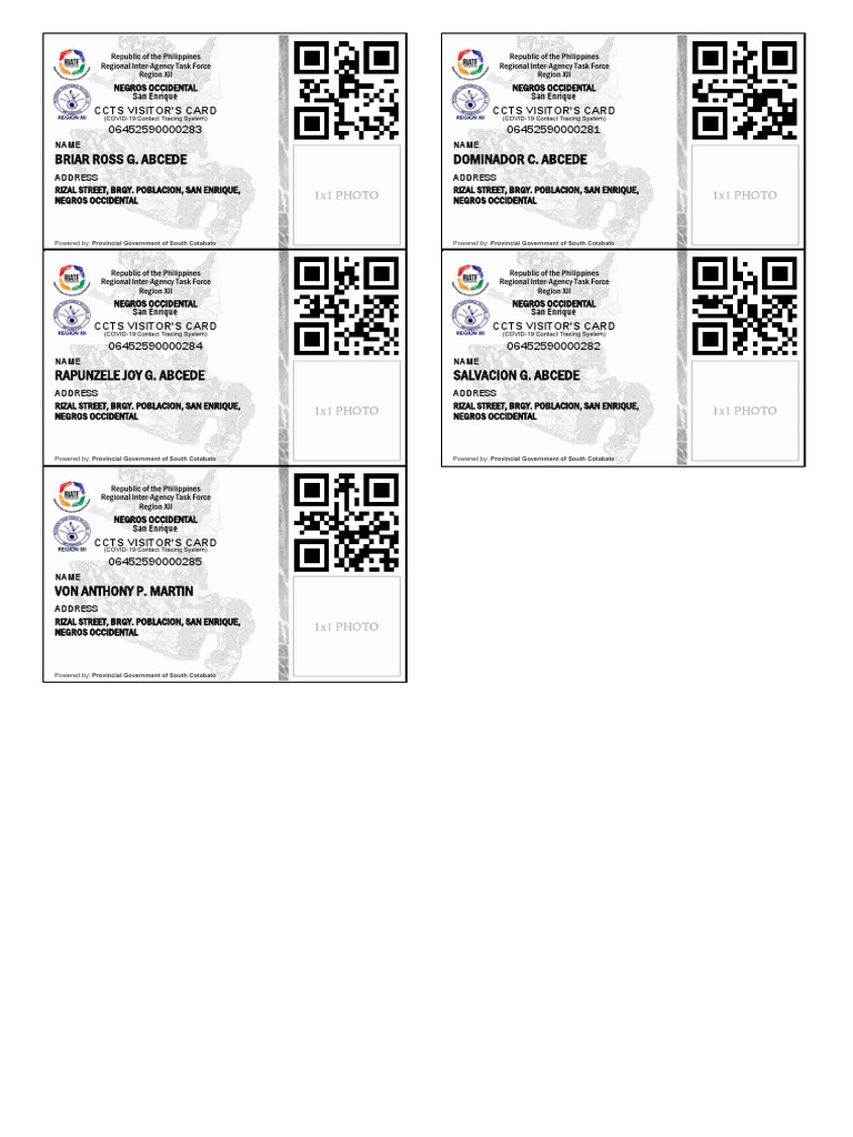 Ccts-Card Fmyjzy | PDF