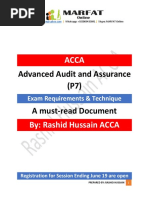 ACCA AAA Notes by Alan Biju Palak PDF | PDF | Financial Audit | Money ...