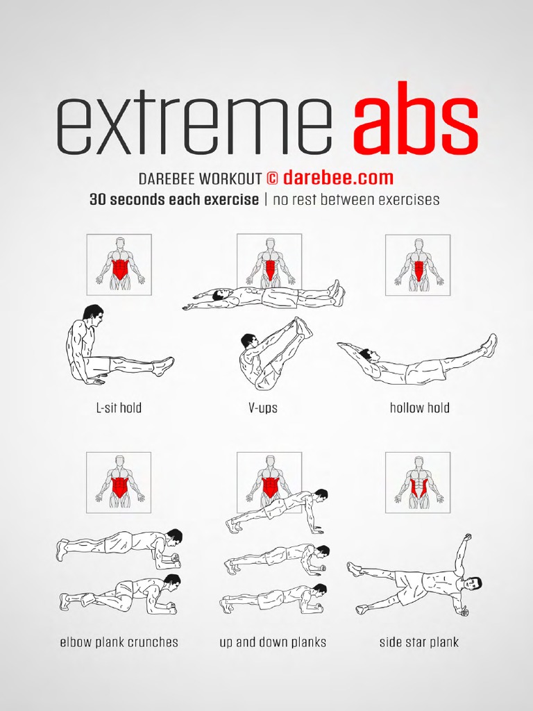 Extreme Abs Workout | PDF