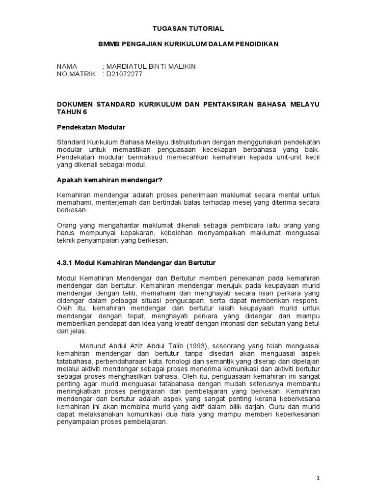 Pendekatan Modular | PDF