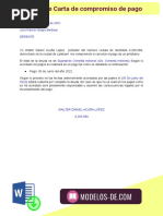 Carta Solicitud de Planilla Complementaria | PDF