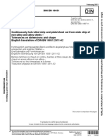 En 10029 PDF | PDF | Building Materials | Metals