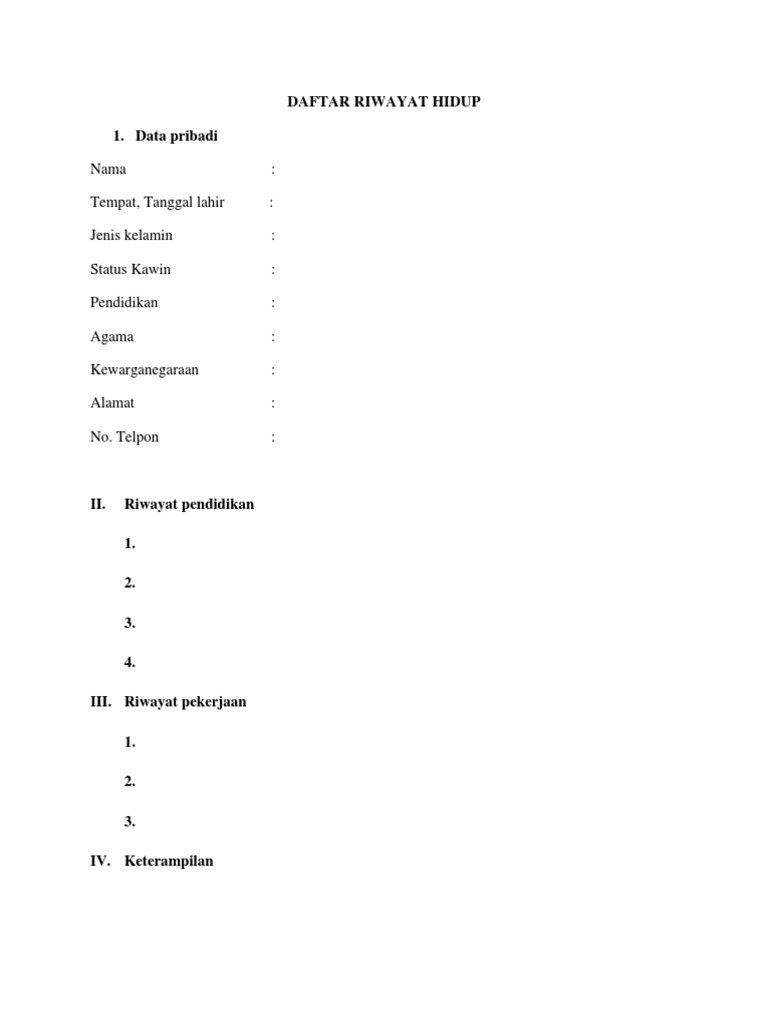 Ujian Praktek Word | PDF