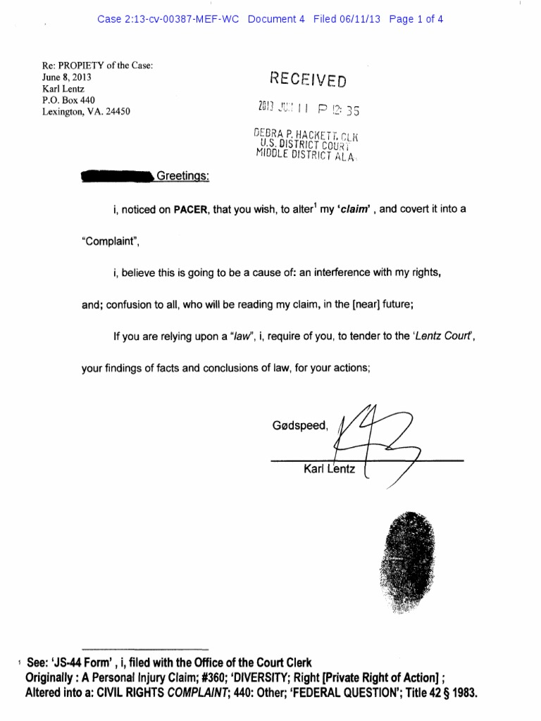 3 Claim Cover Sheet Court of Record Pointed Out | PDF | United States ...