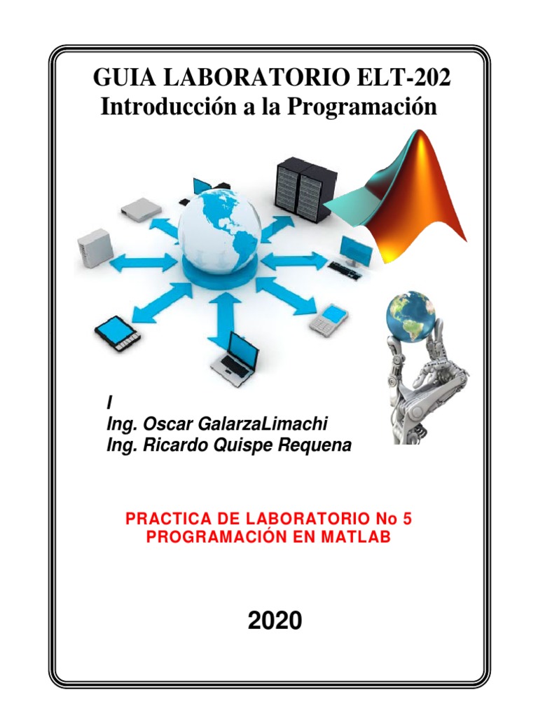 Lab Elt-202, Practica 5 | PDF | Algoritmos | Matlab