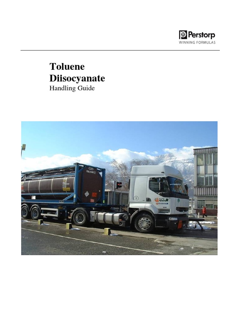 Toluene Diisocyanate: Handling Guide | PDF | Freezing | Personal ...