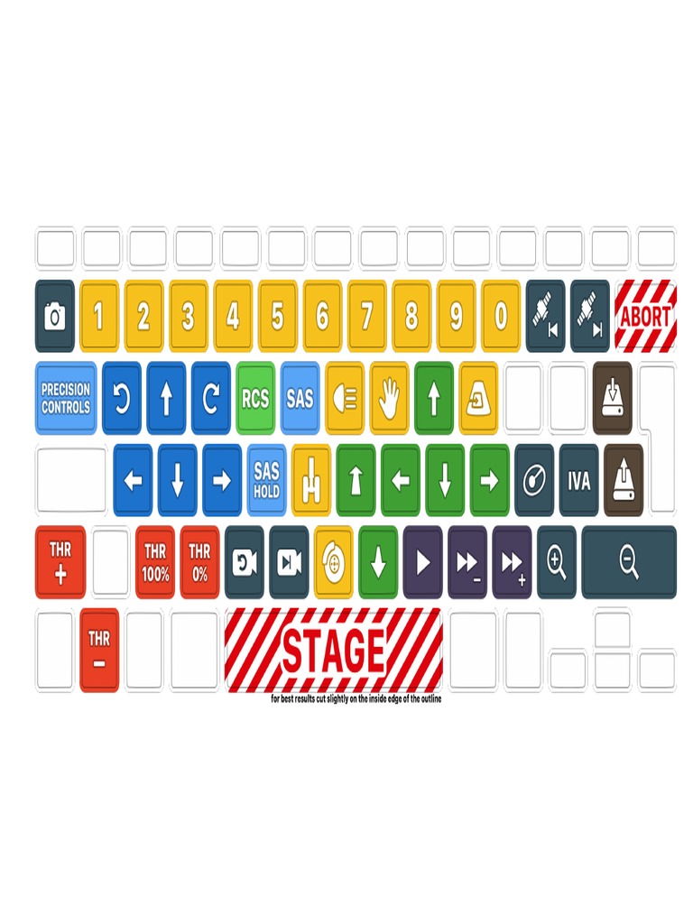 KSP Keyboard Print (No Letters) | PDF