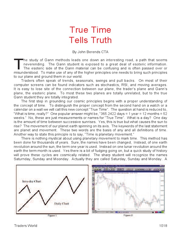 True Time Tells Truth | PDF | Moving Average | Moon