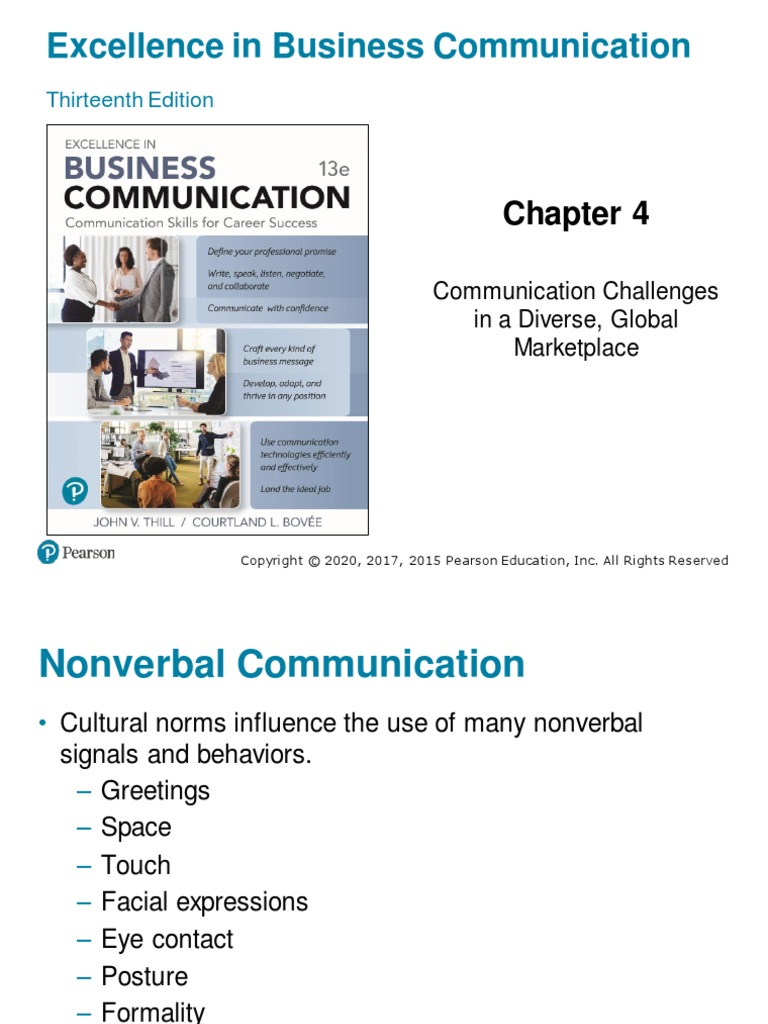 Excellence in Business Communication: Thirteenth Edition | PDF | Cross ...
