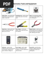 Electrical Tools and Equipments | PDF | Wire | Electrical Components