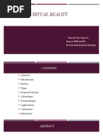 Key Components of Virtual Reality Systems | PDF | Virtual Reality ...