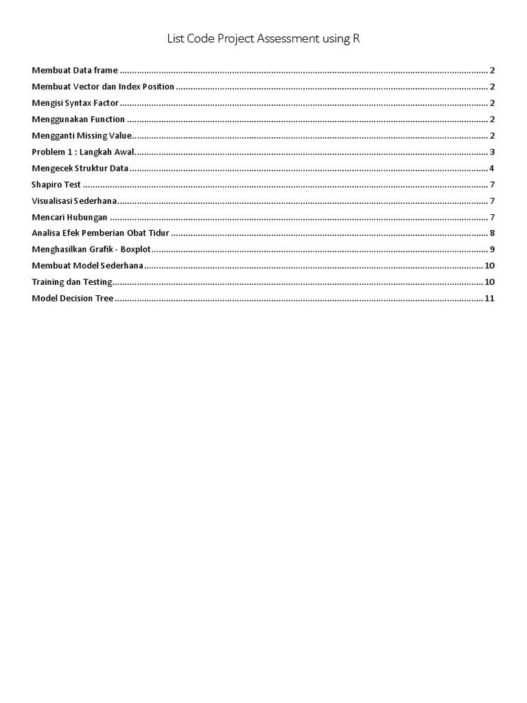 List Code Project Assessment Using R | PDF | Student's T Test | P Value