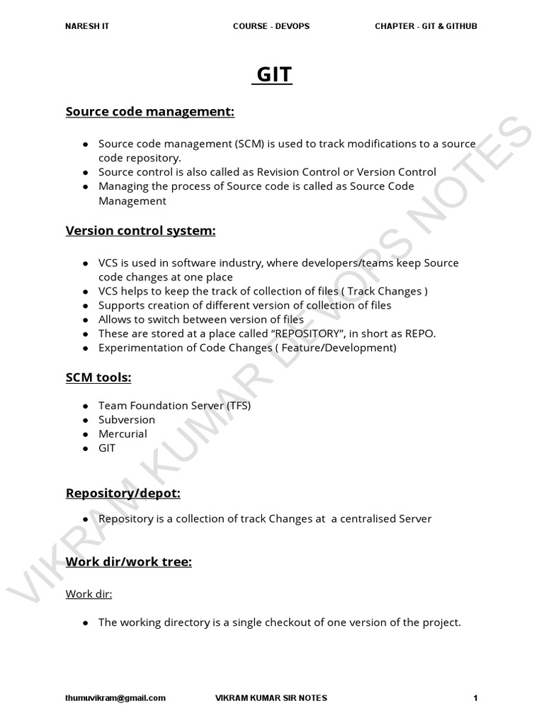 NT-TRN-V1.0-Git & Github | PDF | Version Control | Information Technology