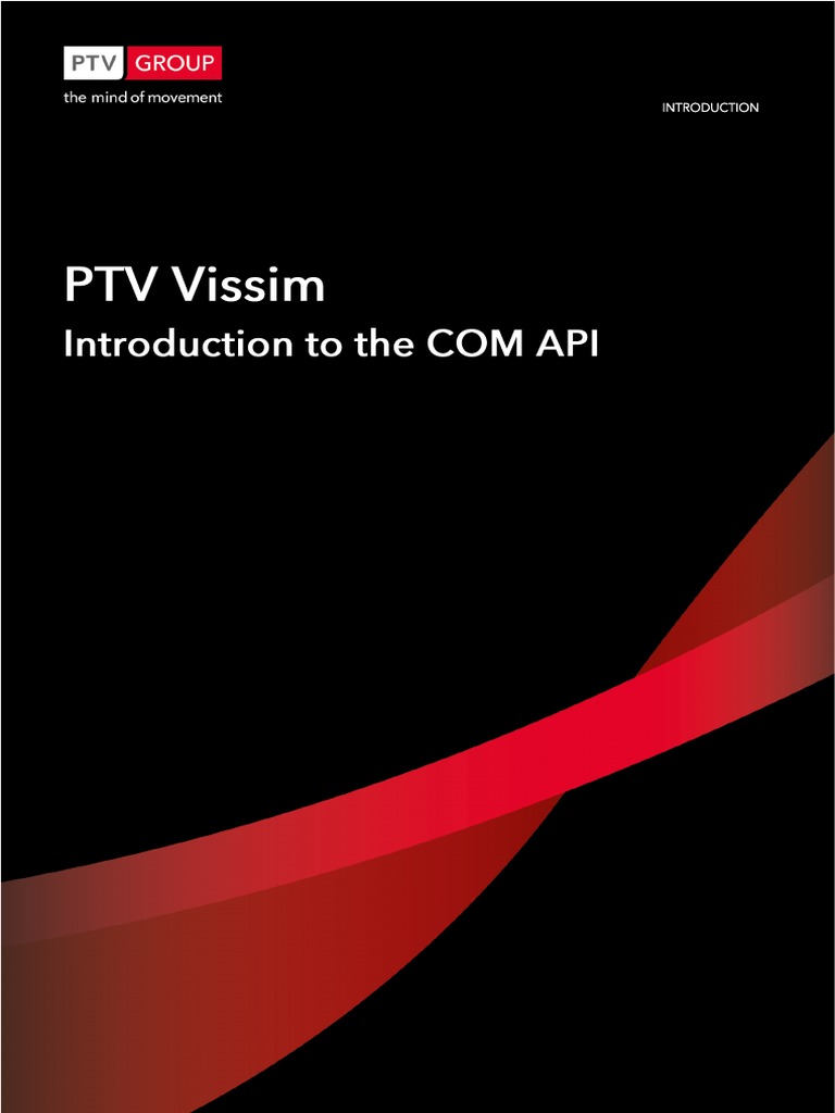 Vissim 2021 - COM Intro | PDF | Visual Basic For Applications | Component Object Model
