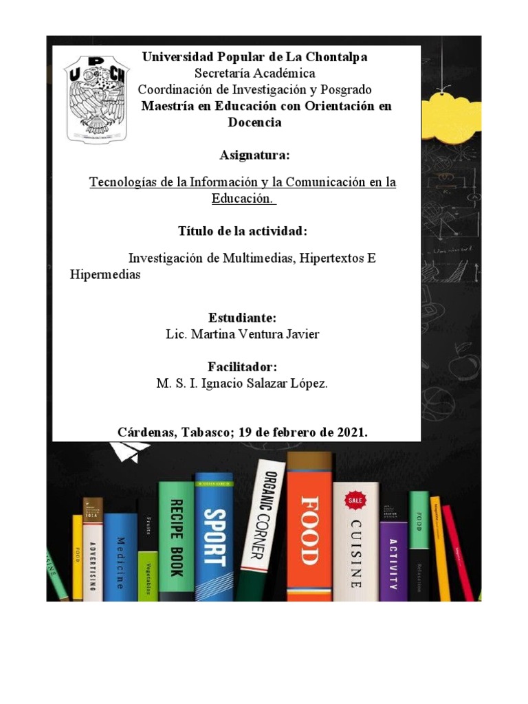 Sistemas Multimedios | PDF | Hipertexto | Multimedia