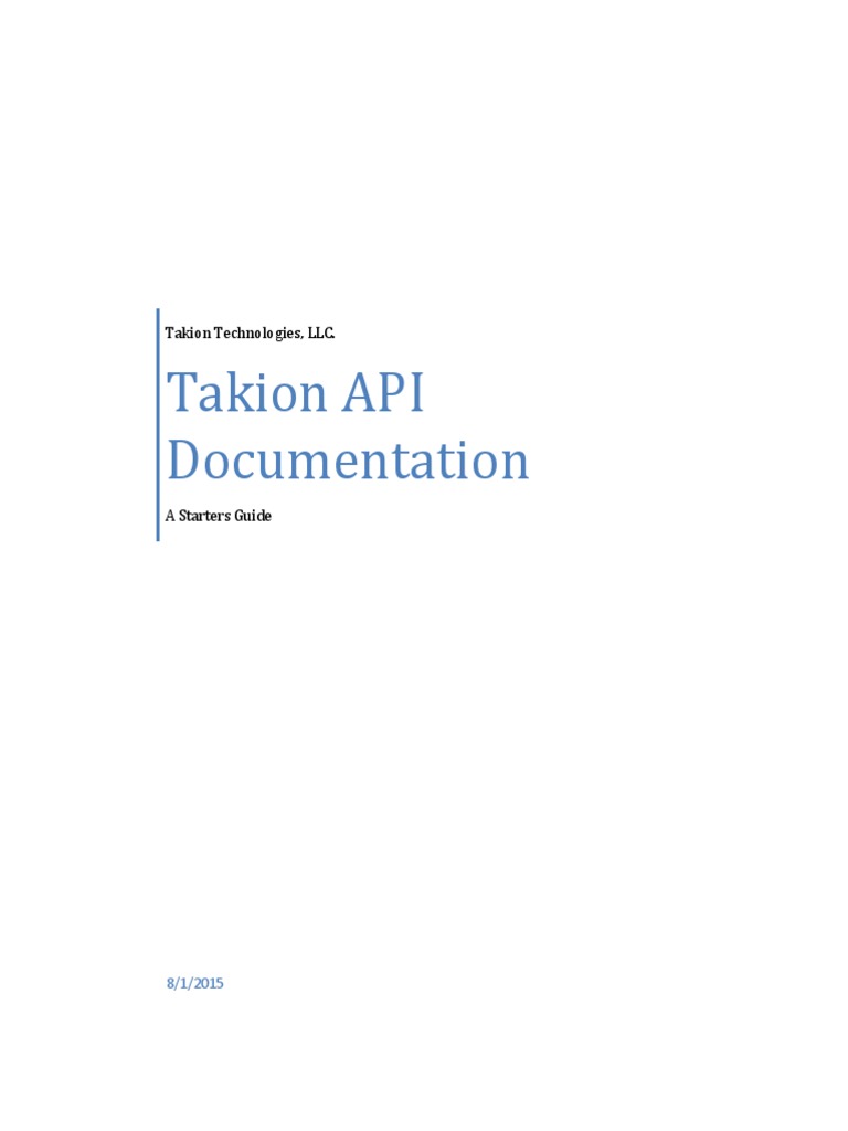 Takion API StarterGuide v2 | PDF | Virtual Private Network | Microsoft ...