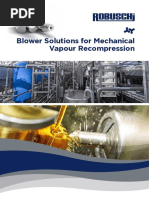PILLER MVR Blowers: Efficiency & Innovation | PDF | Bearing (Mechanical ...
