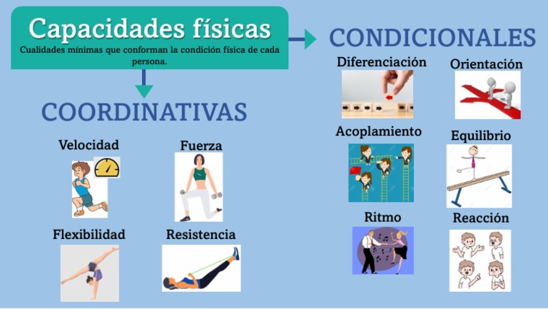 Mapa Mental. Capacidades Físicas | PDF